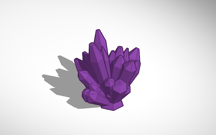 3D design Energy Crystal - Tinkercad