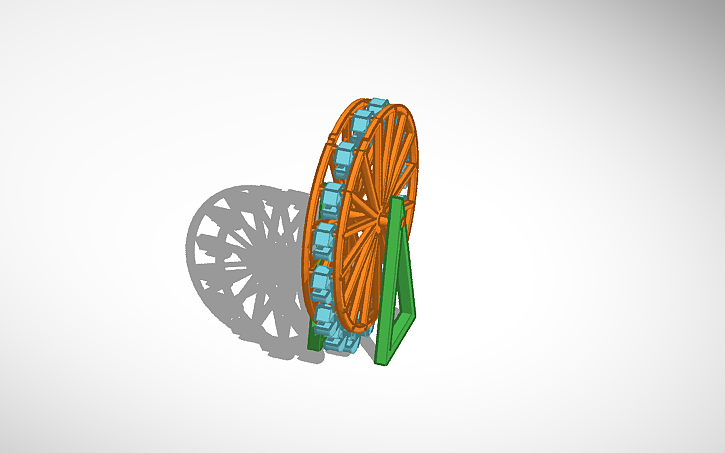 3D design Project Ferris Wheel - Tinkercad