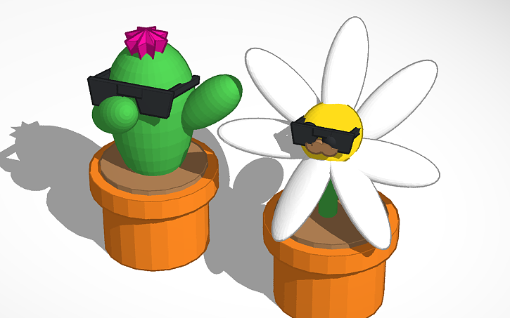 3D design plants - Tinkercad