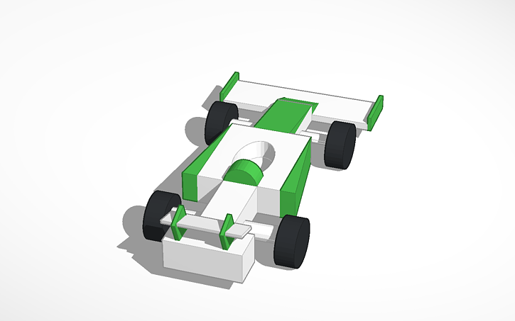 3D design Braun F1 Car | Tinkercad