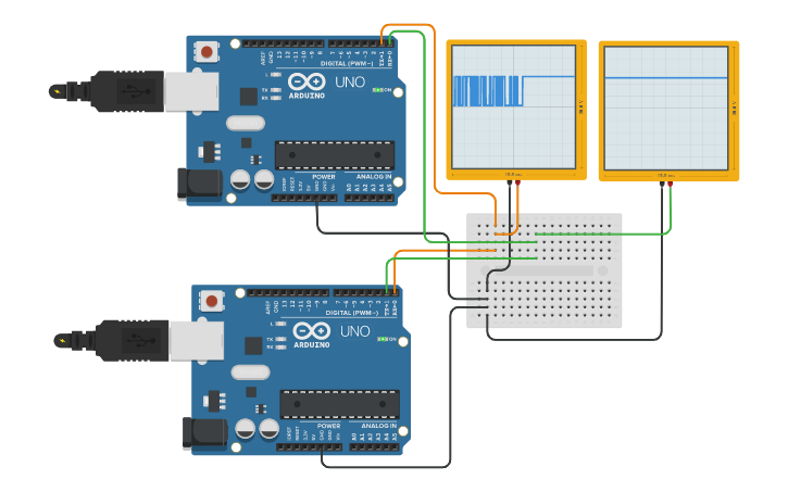 Circuit Design Copy Of Arduino Master Slave Tinkercad