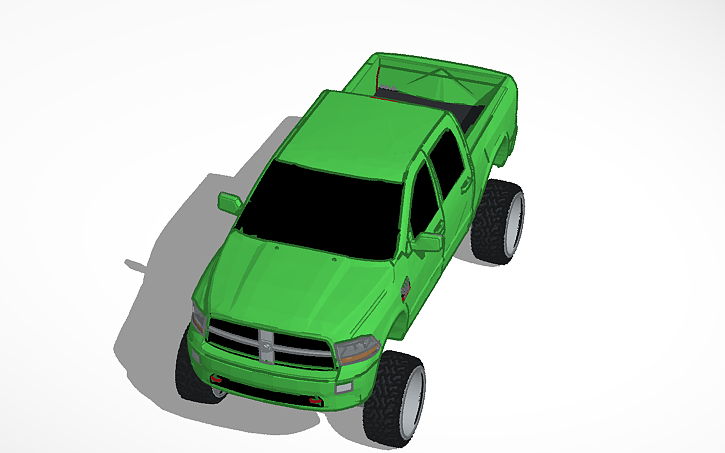 3D design Dodge Ram 1500 - Tinkercad