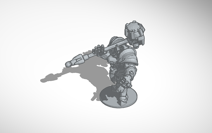 3D design Reinhardt overwatch - Tinkercad