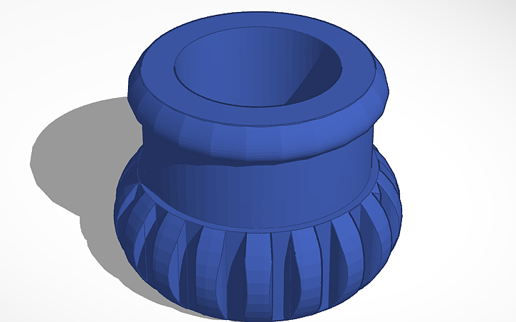 3D design 2 Liter Bottle to 1/2" PVC Pipe Adapter - Tinkercad