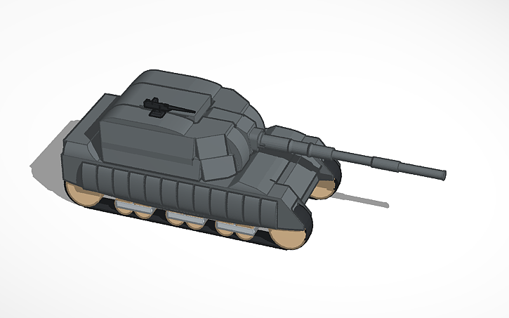 3D design heavy tank | Tinkercad