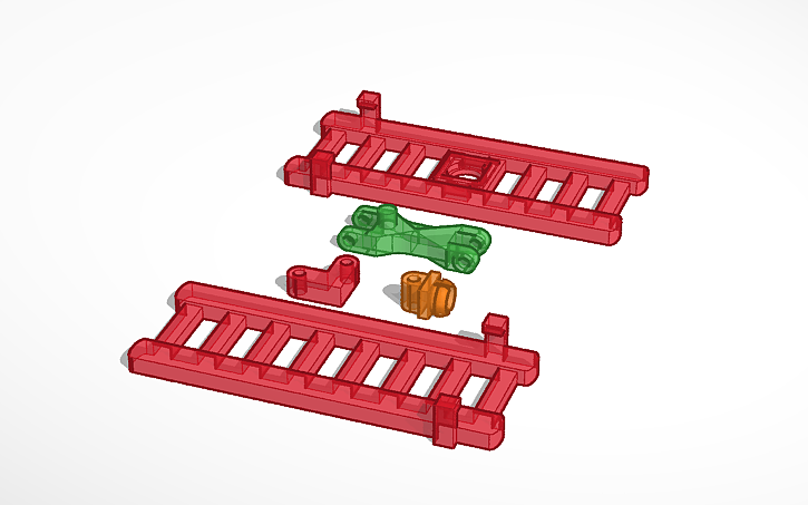 3D design Heatwave Bracket and ladder | Tinkercad