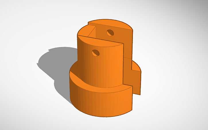 3d Design Icd Back Cap Tinkercad