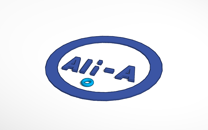 3D design Ali-A made by: BlubBlub | Tinkercad