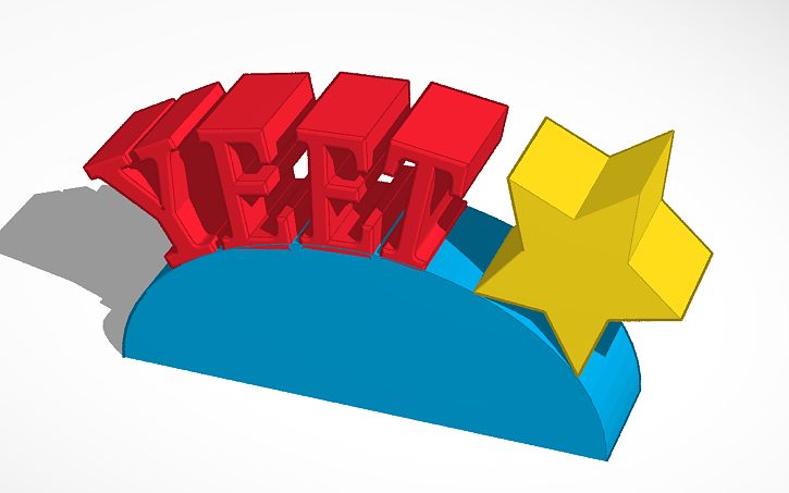 3D design Yeet - Tinkercad