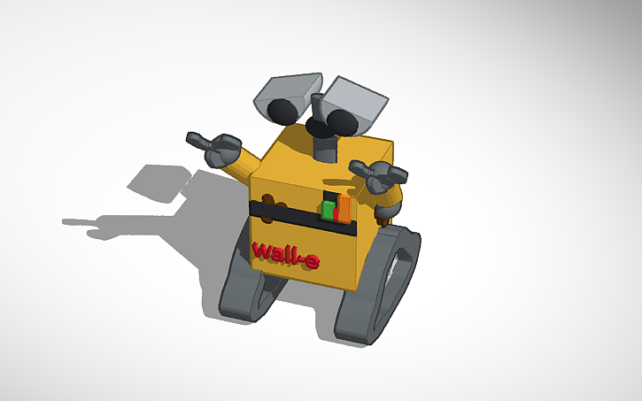 3D design dz 10 wall-e - Tinkercad