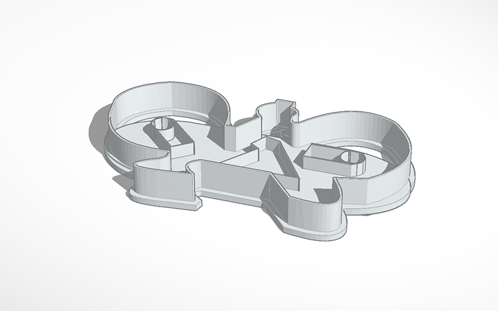 3D design Bicycle Cookie Cutter - Tinkercad