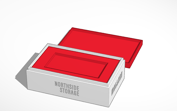3D design Northside Storage Box Design - Tinkercad