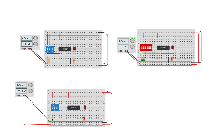 Circuit design งาน IC - Tinkercad