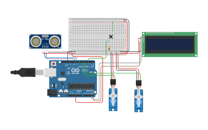 Circuit design TDE/PI - Tinkercad