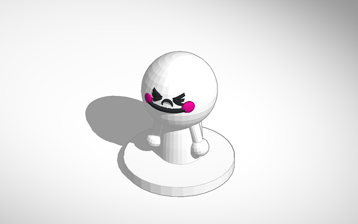 3D design Line - Moon boy smiling | Tinkercad