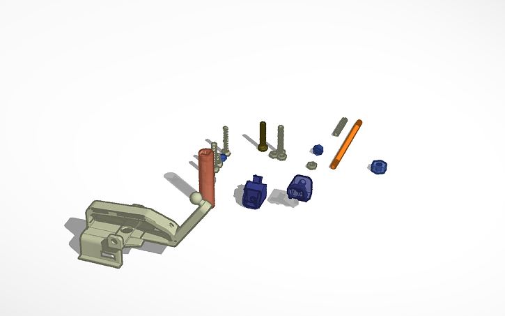 3D design mavic Handheld - Tinkercad