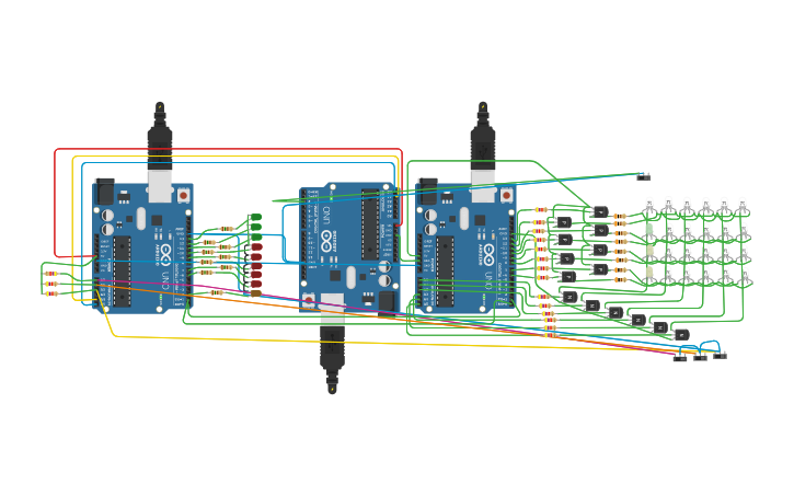 Circuit design 3 arduinos v1 - Tinkercad Circuit design 3 arduinos v1 - Tinkercad