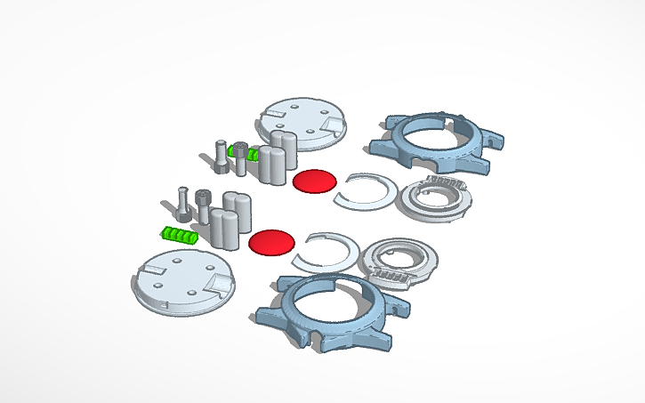 3d Design Custom Asm Web Shooter Tinkercad