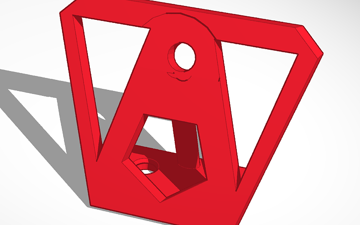 3D design DVM stand - Tinkercad