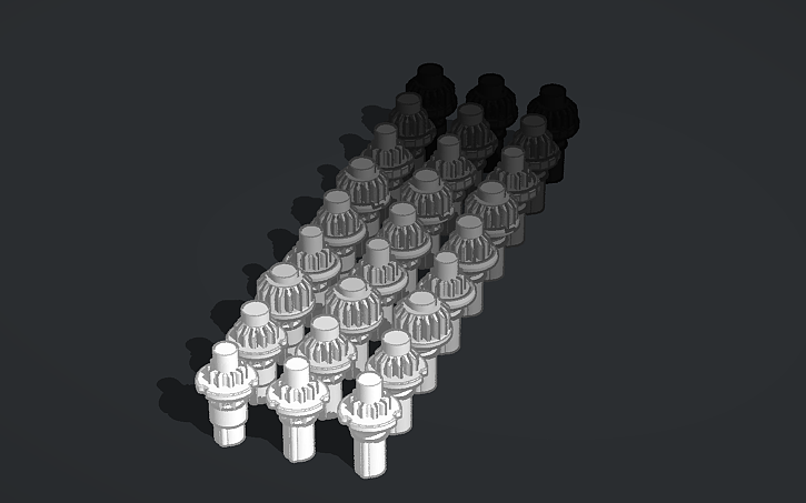 3D design bit templates - Tinkercad