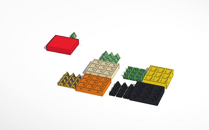 3D design 20210923md Tic Tac Toe Students | Tinkercad