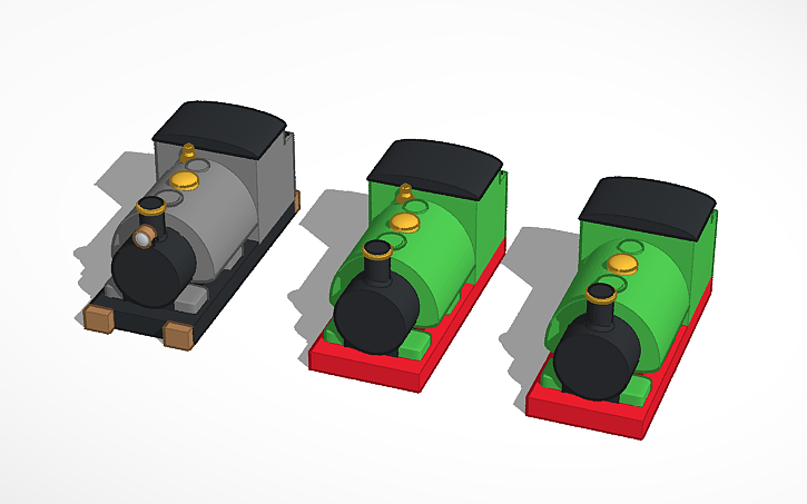 3D design TWR Percy (Short Stories) - Tinkercad