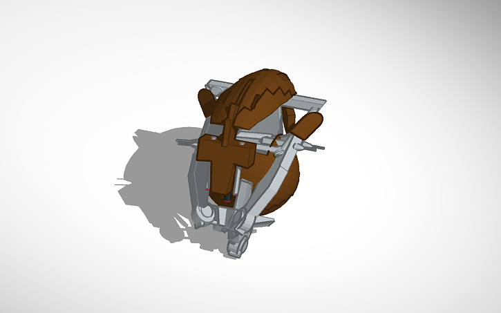 3D design rolling droideka | Tinkercad