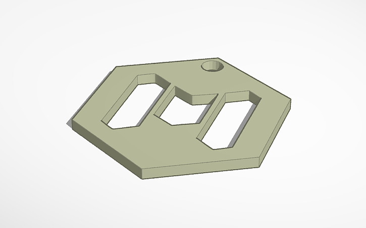 3D design codm keychain - Tinkercad