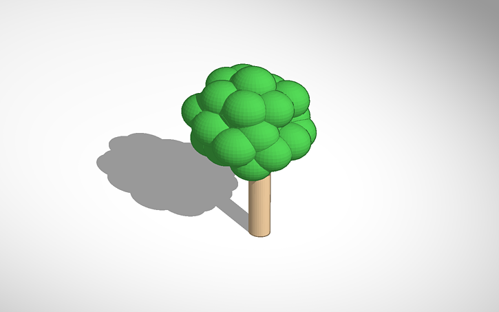 3D design Tree - Tinkercad