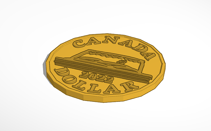 3D design Commemorative Coin Assignment | Tinkercad