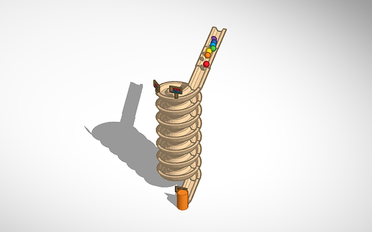 3d Design Marble Run 2 Tinkercad