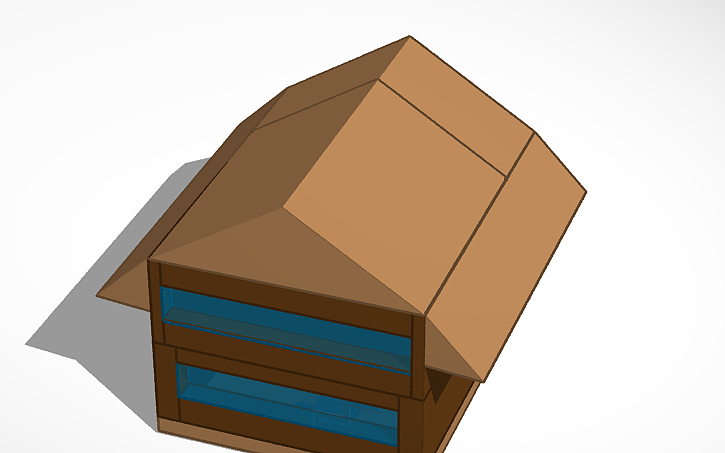 3D design safe house - Tinkercad