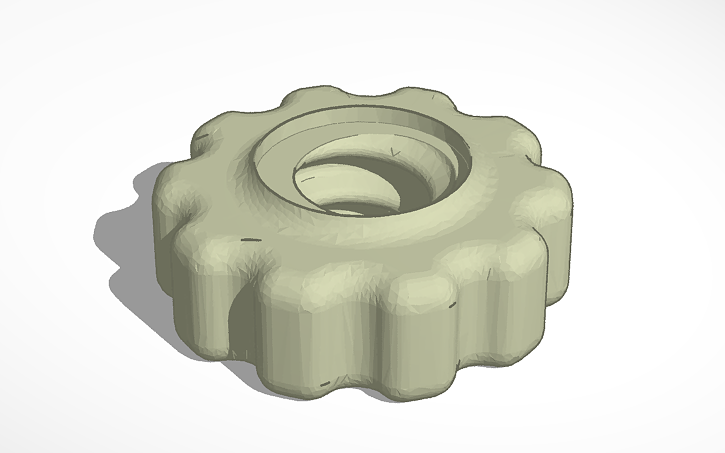 3D design Knob - Tinkercad