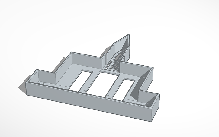 3D design Taylorsville temple cookie cutter | Tinkercad