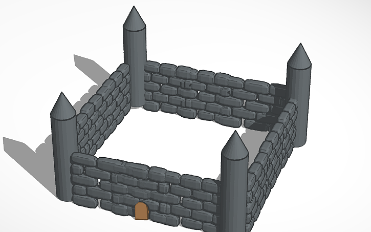 3D design Castle | Tinkercad