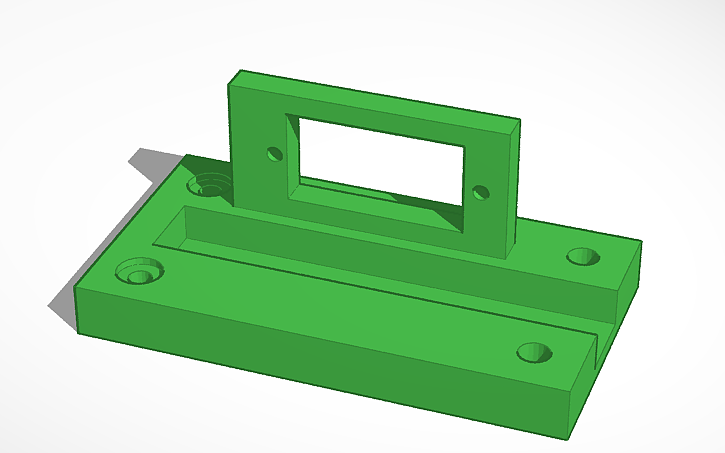 3D design Servo Lock - Base (Book Lock Box) | Tinkercad