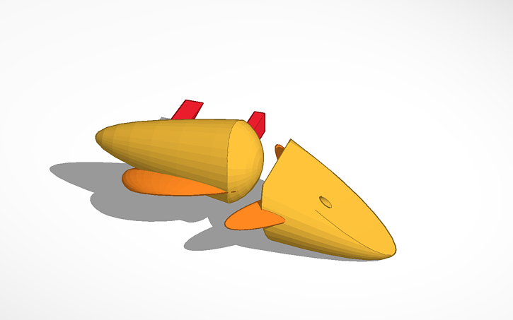 3D design Copy of Fishing lure - Tinkercad