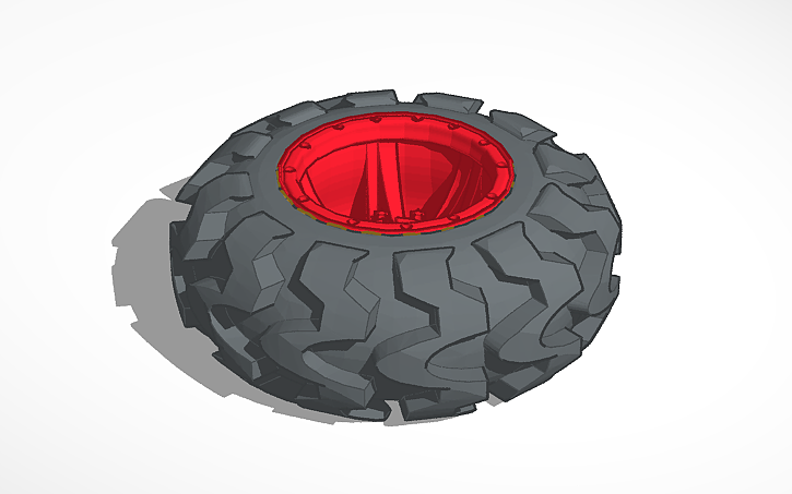 3d Design 4x4 Rim Rc Tinkercad