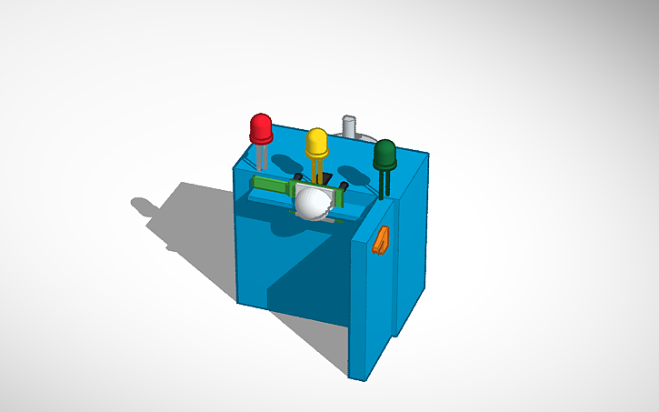 3D design 09_Ajie Harun Pratama_Locker Automatically System | Tinkercad