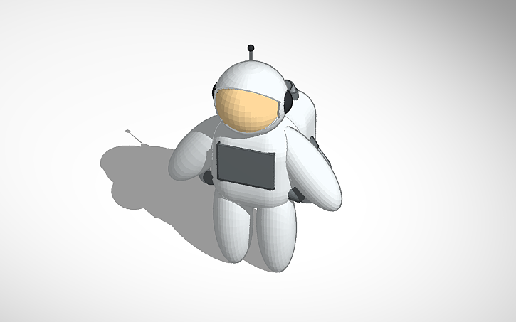 3D design Astronaut - Tinkercad