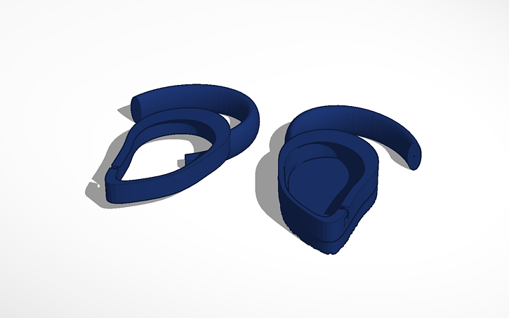 3D design Copy of Ear Cover Tyler part 2 - Tinkercad