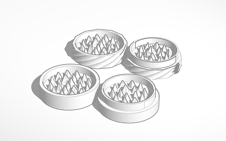 3D design Grinder - Tinkercad