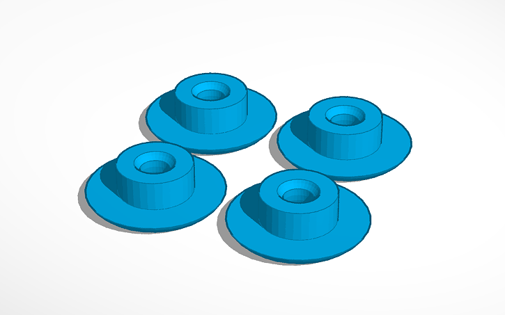 3D design Grommets for Filament - Tinkercad