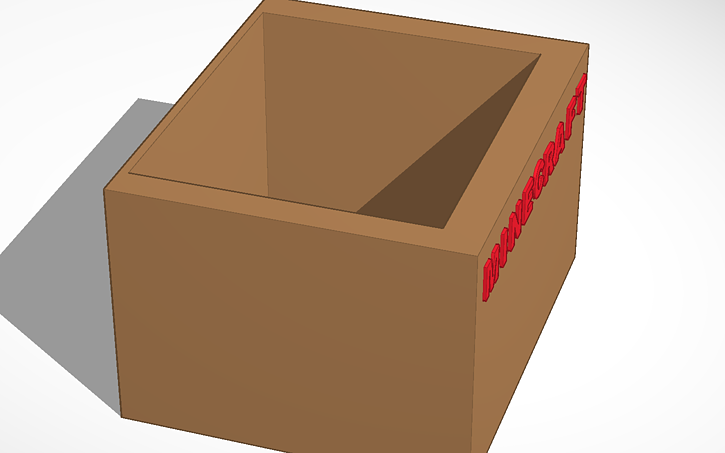 3D design a Minecraft Box | Tinkercad