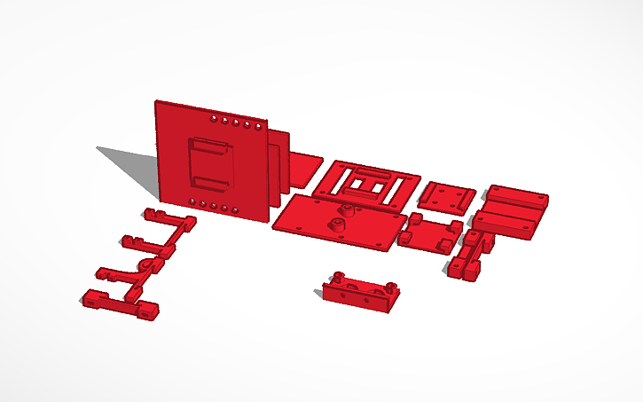 3D design Universal- und Relais_35mm_Hutschienen_Adapter | Tinkercad
