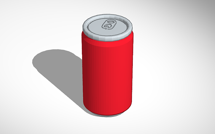 3D design Coke Can - Tinkercad