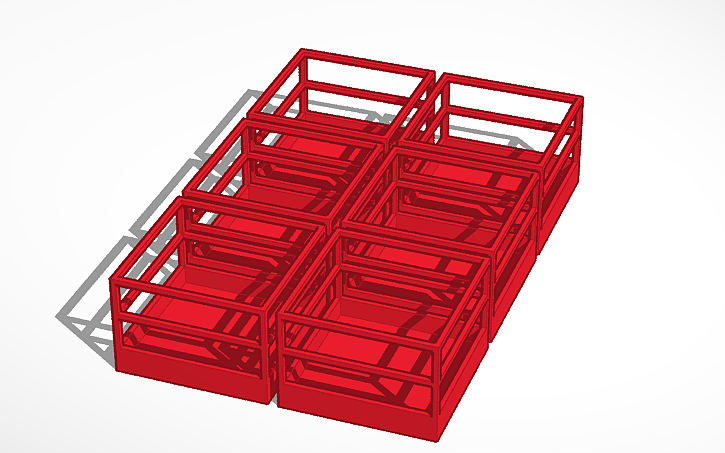 3D design Third Drone Payload Frame (Final) - Tinkercad