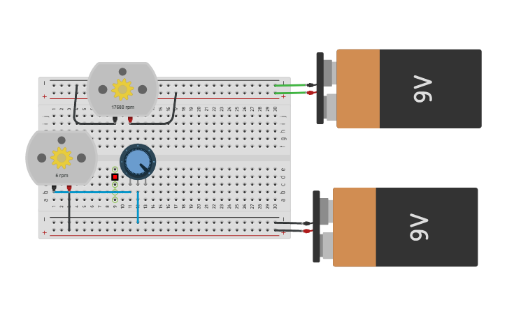 Circuit Design Speed Control Dc Motor Tinkercad