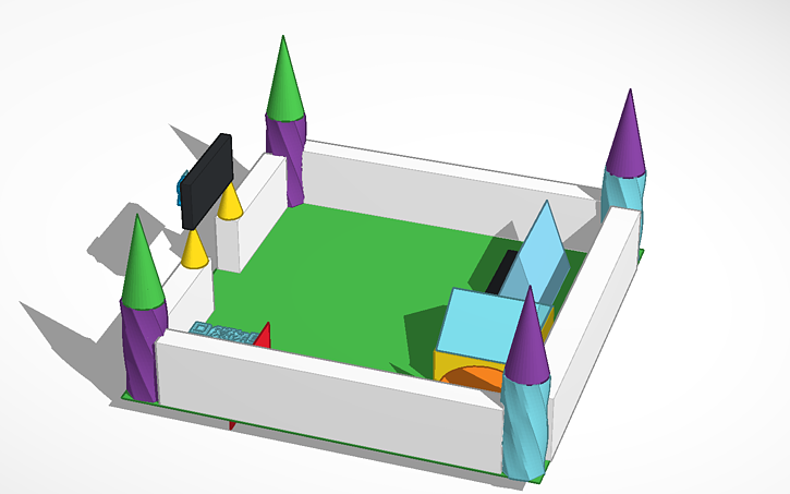 3d Design Theme Park Tinkercad
