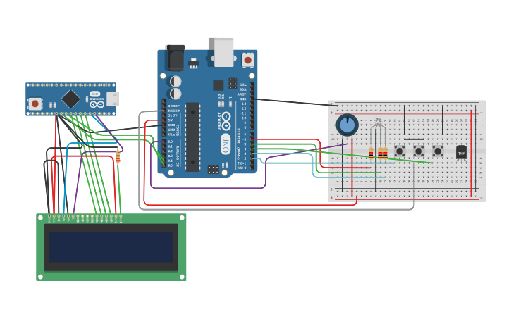 Circuit design IoT lab - Tinkercad